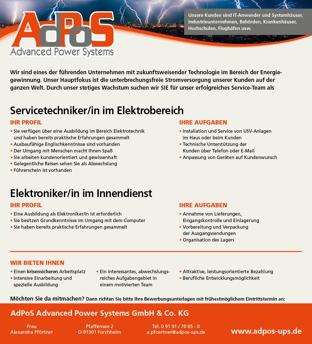 USV Anlagen & Systeme » Jetzt bei AdPos UPS kaufen